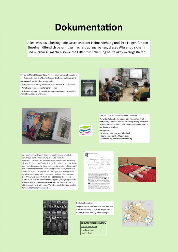 Poster – Dokumentation – UNSER HAUS